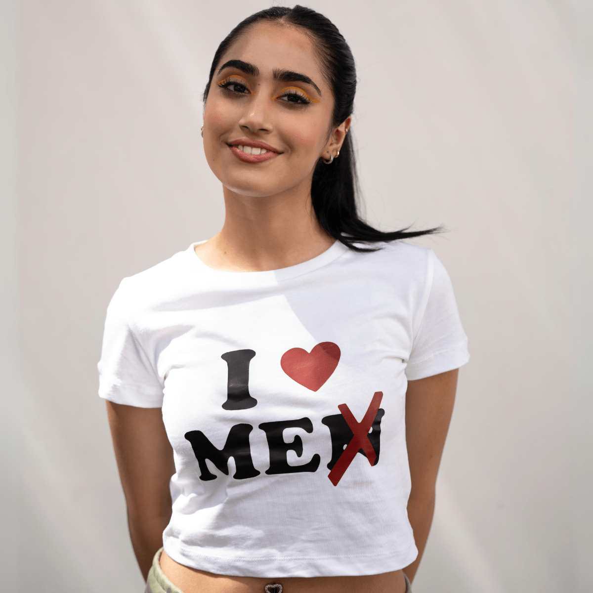 Love Me Not Men Y2K Baby Tee – LEKSI