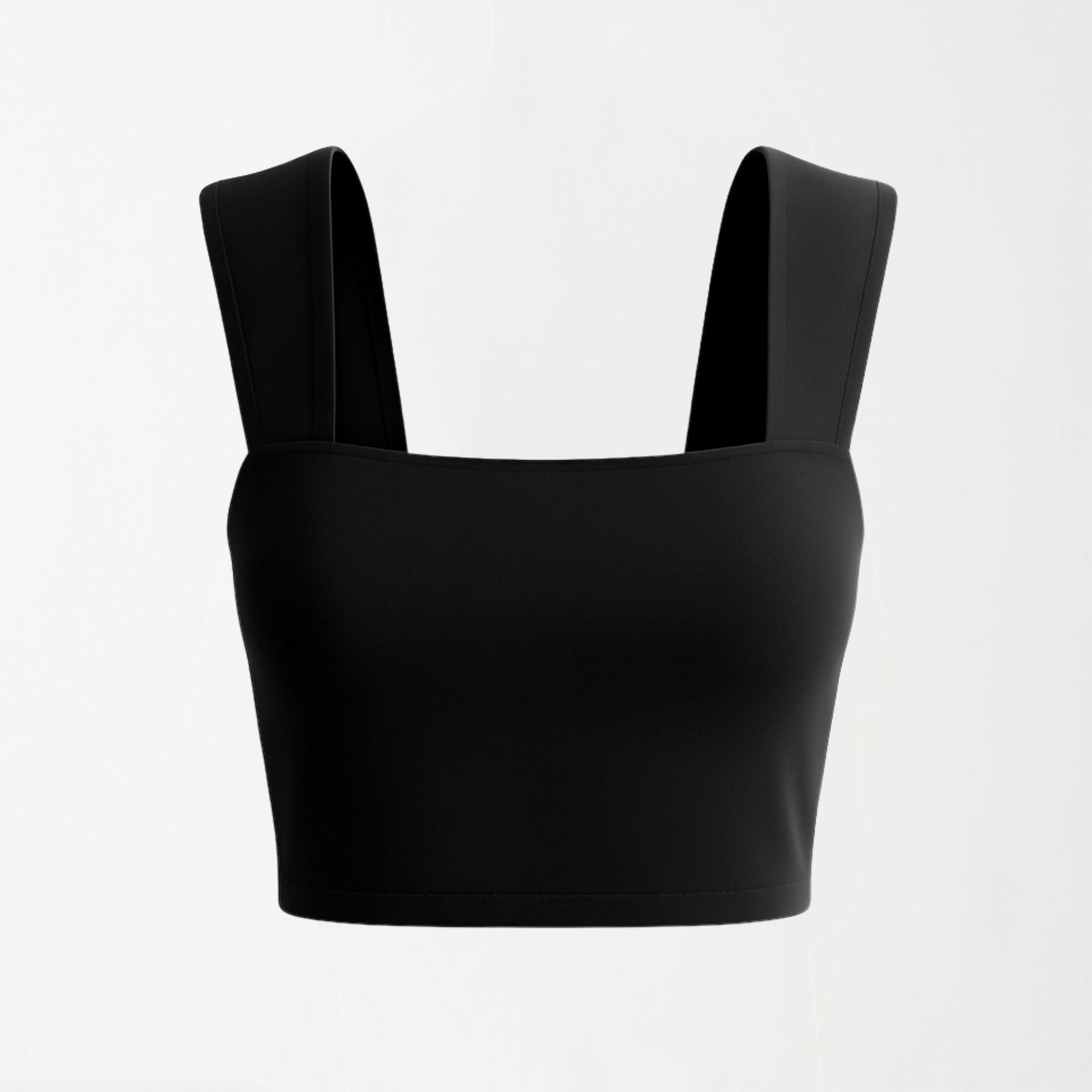 The Sculpted Crop Top – LEKSI