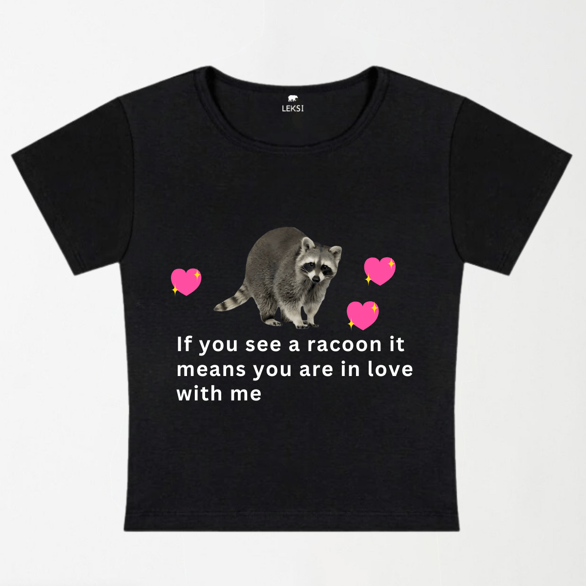 You Are In Love With Me Y2K Baby Tee – LEKSI